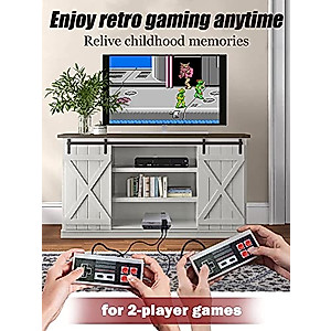 SFABF Classic Edition Mini Retro Game Console,AV Output Plug & Play Classic Mini Video Games, Built-in 620 Games with 2 Classic Controllers, Birthday Gifts Choice for Children/Adults