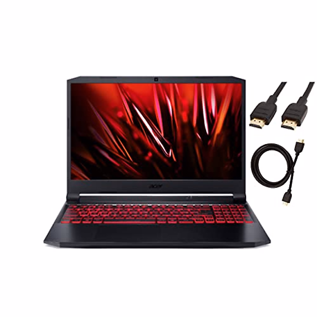 Acer Nitro 5 15.6" FHD 144Hz IPS Display Gaming Laptop | AMD Ryzen 5 5600H | NVIDIA GeForce RTX 3060 | Backlit Keyboard | Windows 11 (Black, 32GB RAM | 512GB SSD)