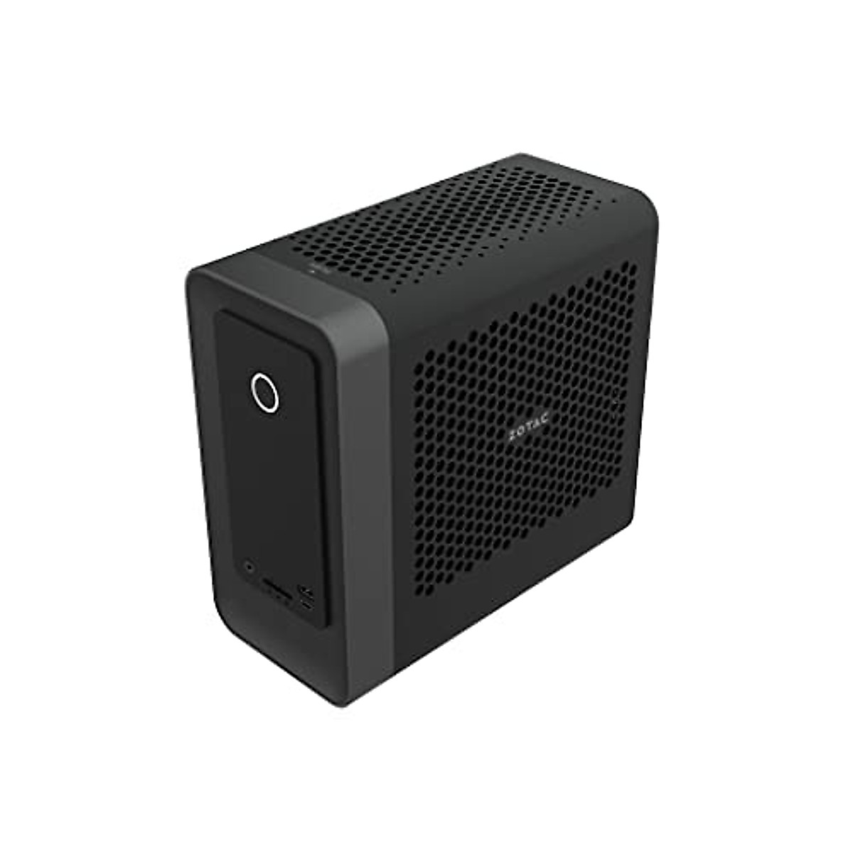 ZOTAC Magnus ONE ECM53060C Gaming & Entertainment Mini Desktop (Intel i5-10400 6-Core, 32GB RAM, 7.6TB SATA SSD, RTX 3060, WiFi, Bluetooth, Win 10 Pro) with MS 365 Personal, Hub