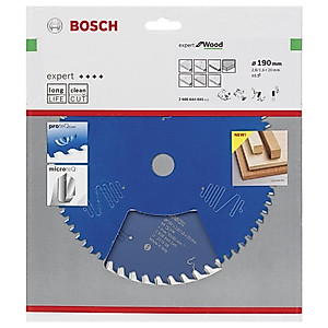Bosch 2608644045 EXWOH 7.48" x 20mm 48T Circular saw blade Top Precision