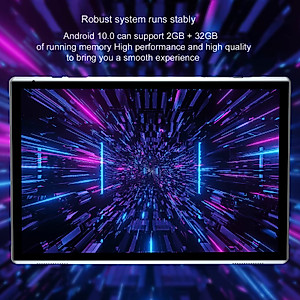 ZZB Tablet 10 Inch Android Tablets, 32GB ROM 512GB Expand，6000mah Battery, Quad-Core Processor 2GB RAM Tableta, 8MP Camera WiFi 10.1'' IPS HD Touch Screen Android 11 Tablet.