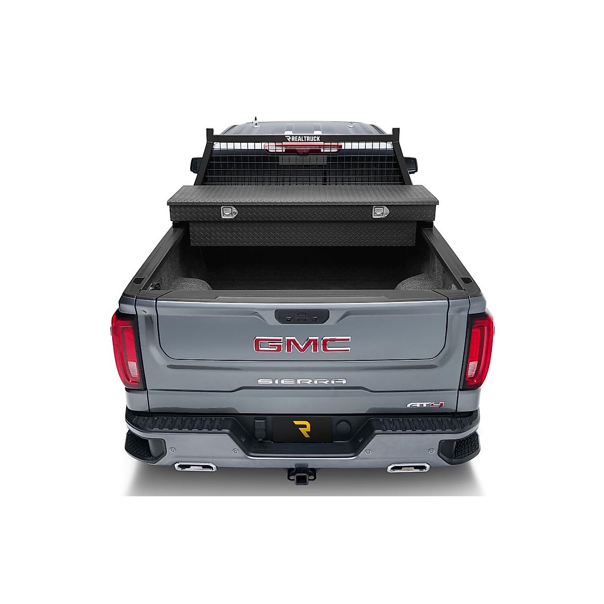 BACKRACK | 10400 | Truck Bed Safetyrack Headache Rack |Fits '68-'07 Chevy/GMC Classic/CK Series | '75-'03 F-150 |'04-'15 Nissan Titan | '68-'17 Dodge Ram | '95-'07 Toyota Tundra, Black