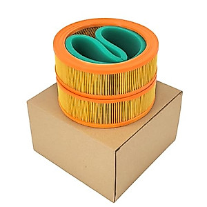 Gewxgzo 394018 Air Filter for B&S 392642 394018S 5050H 5050B 4135 421400 402400 JD LG394018JD GT235 GT235E LTR155 LTR166 LT166 LT170 LX288 SST16 SST18 Lawn Mower(2 Pack)