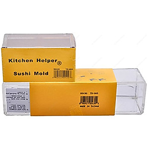 Kitchen Helper TD-065 Spam Musubi Sushi Rice Press, 8.25"(L) x 2"(W) x 2.25"(H)