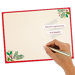 Hallmark Christmas Card (More Joy, Kindness, Thank-Yous)