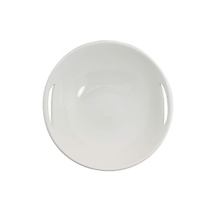 10 Strawberry Street Whittier 13.5"/96 Oz Handled Bowl, White