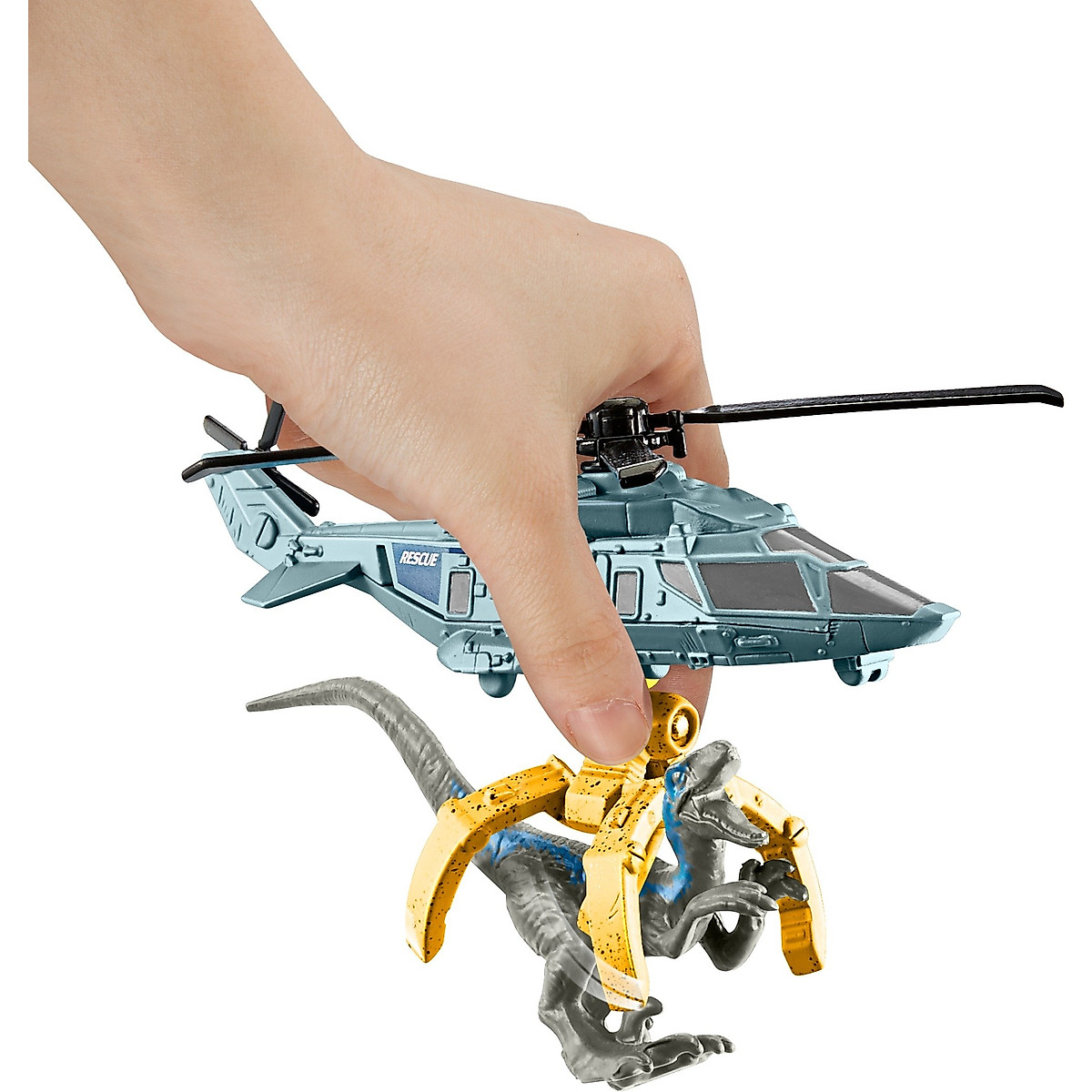 MATCHBOX JURASSIC WORLD DINO TRANSPORTERS Raptor Copter