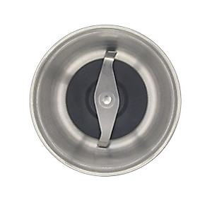 Revel CCM103 Stainless Steel Wet and Dry Coffee/Spice/Chutney Grinder with Two Bowls, Silver