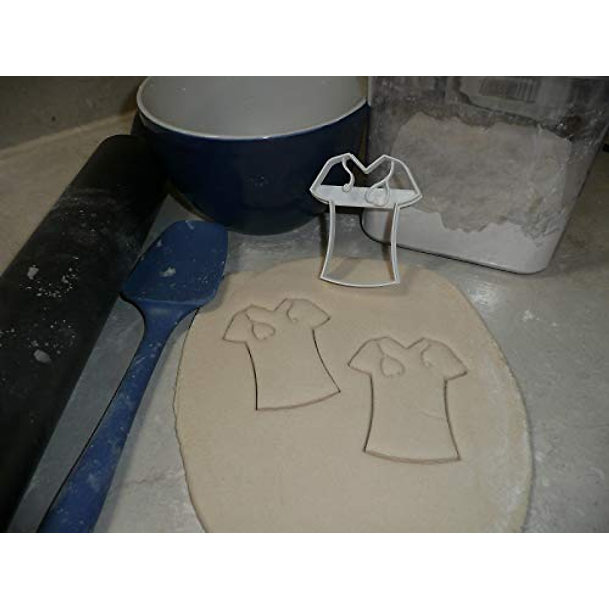 NURSE SCRUBS NURSES SHIRT DOCTOR MEDICAL PROFESSIONAL NURSING THEME COOKIE CUTTER MADE IN USA PR2180