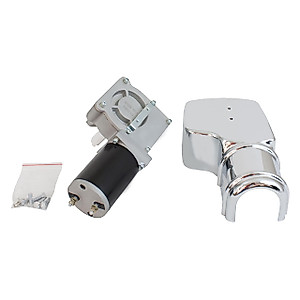 Mytee Products 900W 90:1 Tarp Motor for Dump Truck Tarp Systems with Chrome Cover 12VDC / 43 AMPS / 50 RPM (1 Year Warranty)