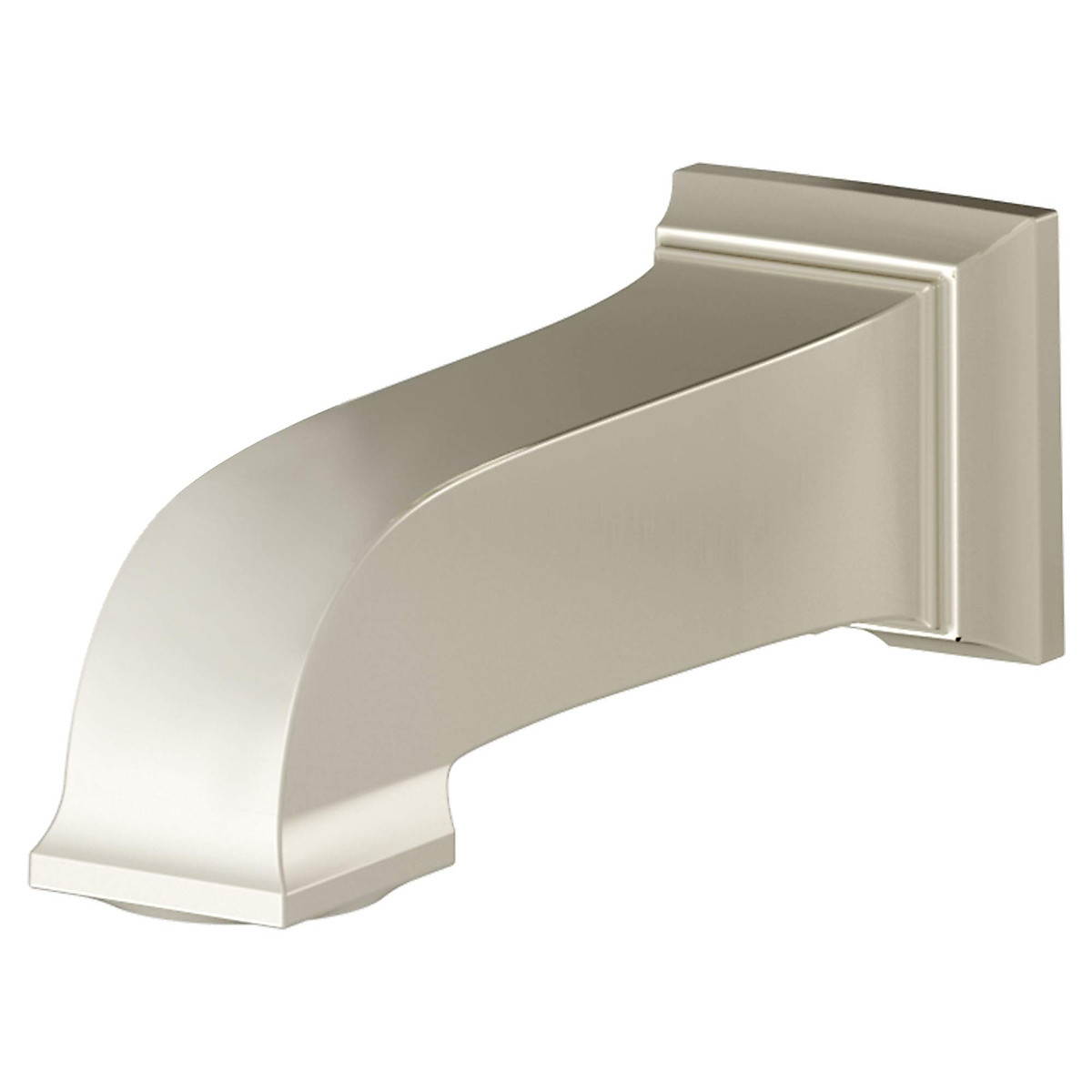 American Standard 8888110.013 Town Square S Slip-On Non-Diverter Tub Spout, Polished Nickel