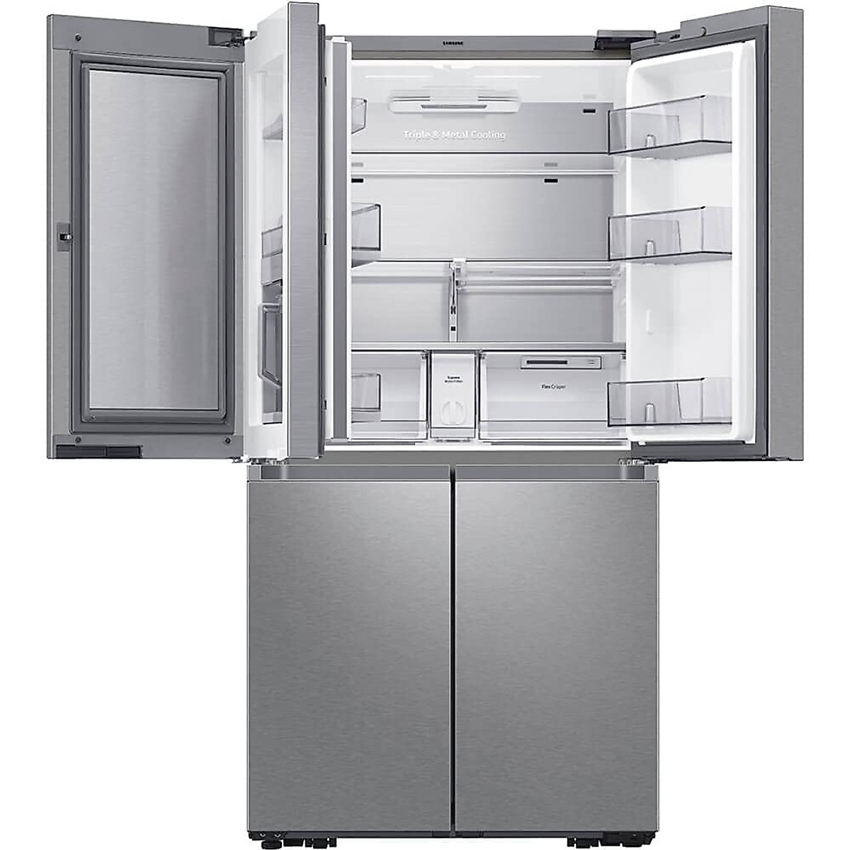 SAMSUNG RF29A9671SR 29 Cu. Ft. Stainless Steel Smart 4-Door Flex0153; Refrigerator