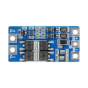 Aideepen 5PCS 2S 10A BMS Lithium PCB Protection Boards 8.4V 7.4V 8.4V-9V PCM PCB Li-ion Lipo 2 Cell Pack with Balance Function Charger Protection Circuit Board