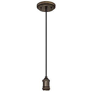 Westinghouse Lighting 6103200 Mini Pendant, Oil Rubbed Bronze
