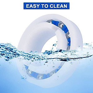 AMI PARTS Wheel Ball Bearings Replacement Part Compatible with180/280 Pool Cleaner Part C-60 C60 (8 Pack)