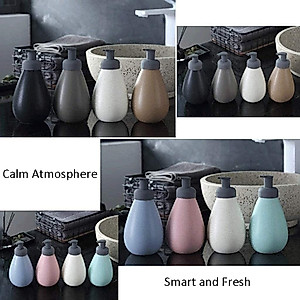 Soap Dispenser Soap Dispenser Bathroom Accessories Hotel Decor,Hand sanitizer Bottle Lotion Dispenser Pump Foaming Hand Ceramics Soap Bottles