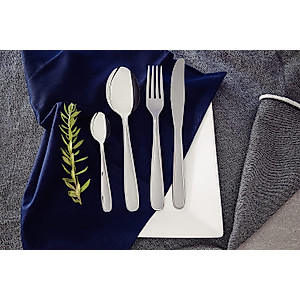 Tramontina 63902/027 Table Fork, Malaysia, 7.5 inches (19 cm), 18-10 Stainless Steel, Made in Brazil