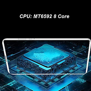 LBEC Tablet PC, US Plug 100240V 4GB 32GB 7in Tablet 2.4G 5G Dual Band WiFi for Studying (Blue)