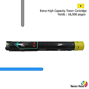 TONER PROS [Extra High Yield] Remanufactured Toner Replacement for Xerox Versalink C7020 C7025 C7030 Printer (4 Color Pack) Black 23,600 Color 16,500 Page (106R03737, 106R03738, 106R03739, 106R03740)