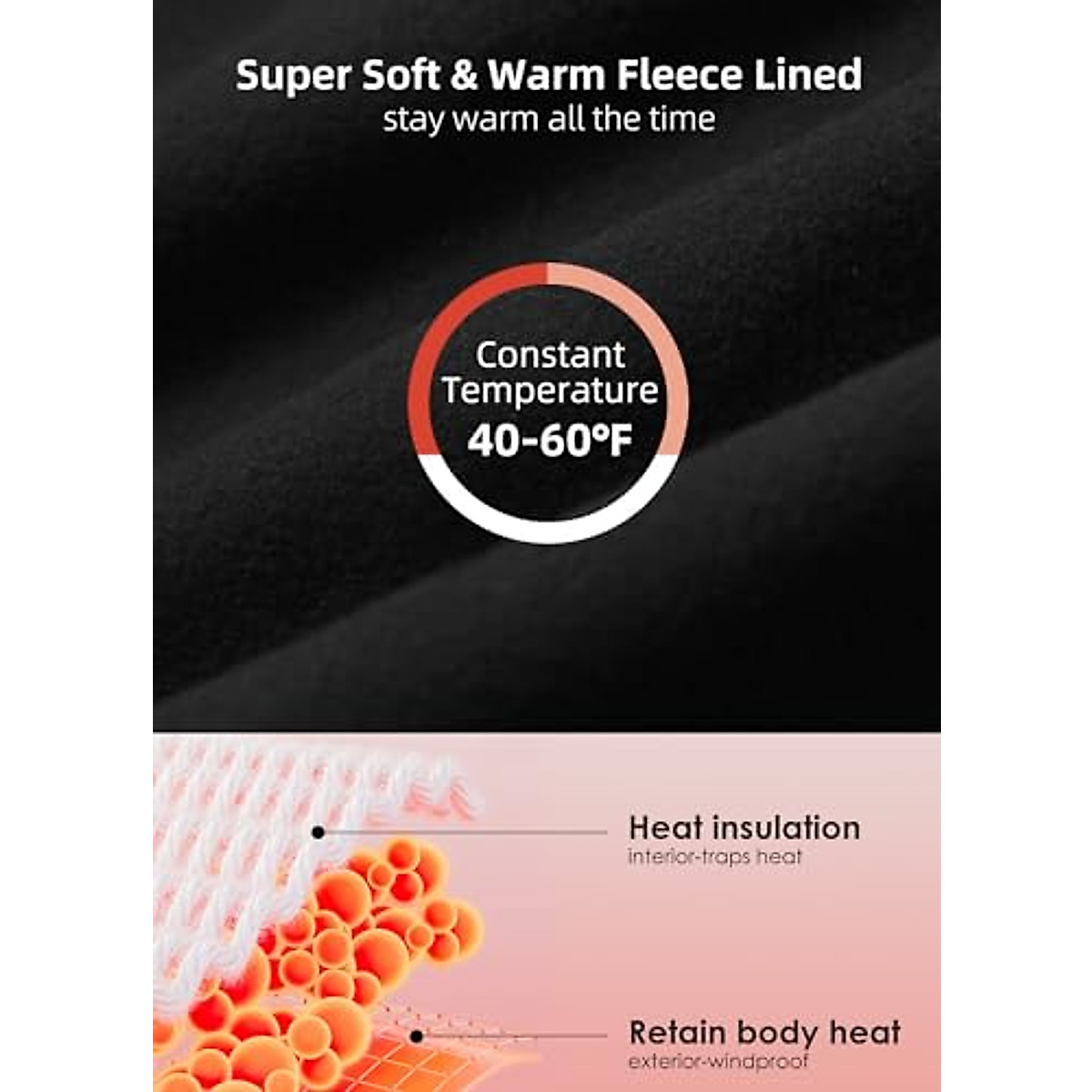 baleaf Women's Fleece Equestrian Shirt Long Sleeve Running Jacket Pullover Half Zip Thermal Horse Riding Cold Weather Gear Black M