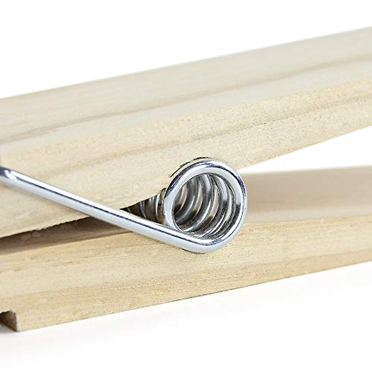 RIVERKING Big Clothes Pin, 1 PC Large Clothes Clip, 9 Inch Wooden Giant Clothespin, Natural Wood Jumbo Clothespin for DIY Crafts, Wedding and Bathroom Decoration