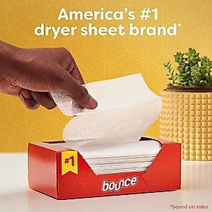 Bounce Dryer Sheets Laundry Fabric Softener, Outdoor Fresh Scent, 240 Count