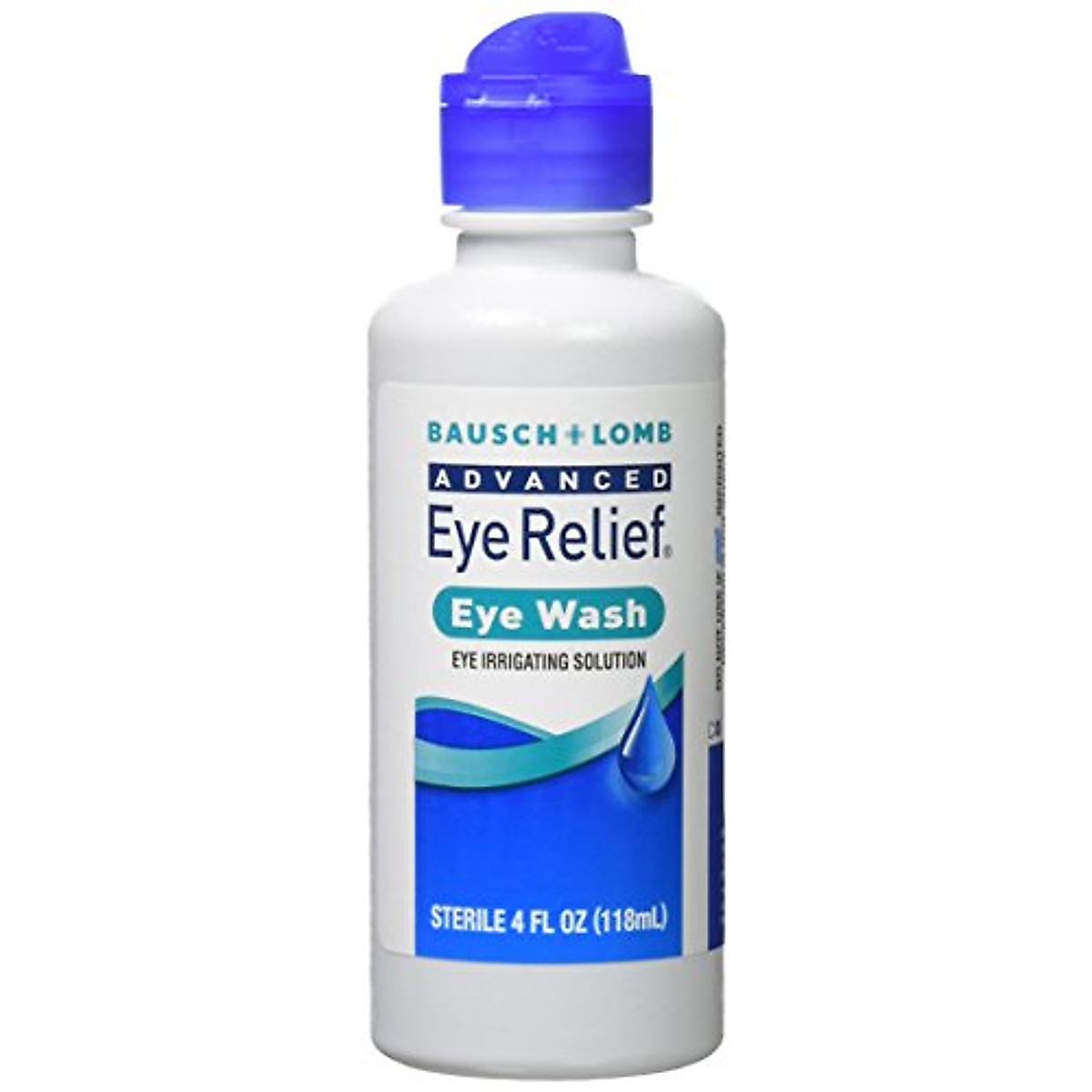 Bausch & Lomb Advanced Eye Relief Eye Wash, 4 Fl Oz, Pack of 3