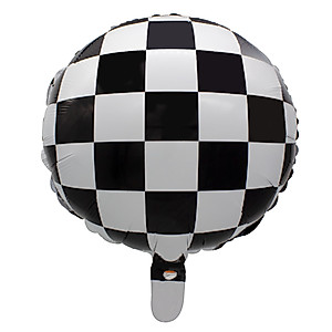 Hot Race Car Wheels Birthday Balloons - Set Of 5 Boys Racecar Party Balloon Decorations For A 5th Happy Birthday Cars Themed Racing Baloon Bouquet Backdrop 5th