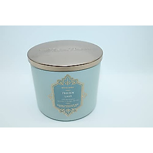 White Barn Frozen Lake 3 wick candle new 2022 great stocking stuffers compares to bath and Body Works Great Valentines day gift