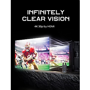 Hollyland Mars 4K Wireless Transmitter Receiver 5G SDI HDMI Video Transmission System, 4Kp30/1080p60, Support 23.98/29.97/59.94 FPS SDI Out, 450FT Los Range 66ms Latency, 4 App Monitoring (1TX+1RX)