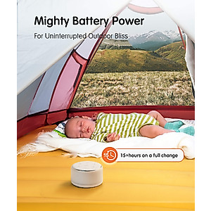 FamiSym White Noise Sound Machine Baby for Sleeping with Night Light – 34 Soothing Sounds, Rechargeable White Noise Machine for Baby Kids Adults Sleep, Portable Lullaby Machine Baby Soother