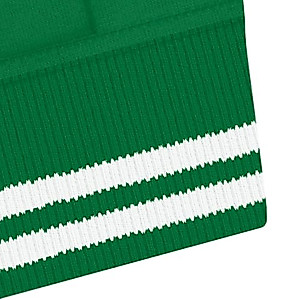 Creative Knitwear College Baby Letterman Varsity Jacket - Notre Dame Leprechaun Logo - Kelly - 24 Months