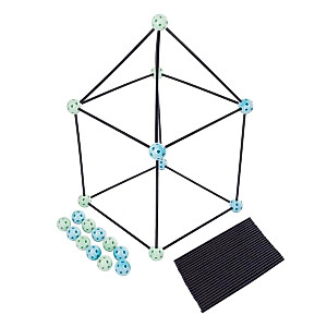 60-Piece Fort Building Kit for Kids - Build and Play Kit for Indoor and Outdoor Use - For Boys and Girls Ages 3 and Up