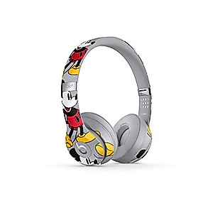 Beats Solo3 Wireless On-Ear Headphones - Apple W1 Headphone Chip, Class 1 Bluetooth, 40 Hours Of Listening Time - Mickey's 90th Anniversary Edition - Grey (Previous Model)