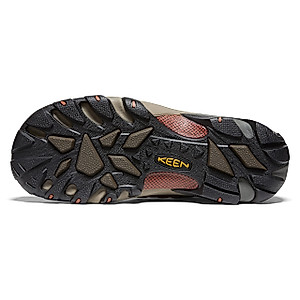 KEEN Men's Arroyo 2 Closed Toe Hiking Sandals, Black Olive/Bombay Brown, 10.5