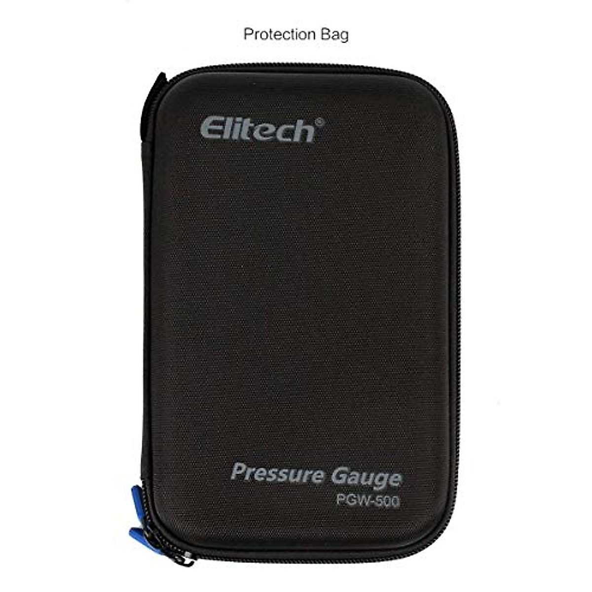 Elitech PGW-500 Wireless Digital Pressure Gauge with Temperature App Alerts for HVAC System IP65 Waterproof -14.5~500 PSI 1/8'' NPT