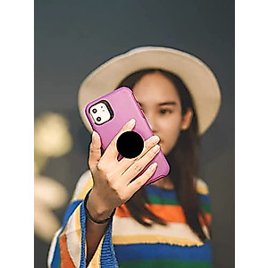 4 Pack/Cell Phone Stand,Foldable Finger Holder for Smartphones - White Black Marble