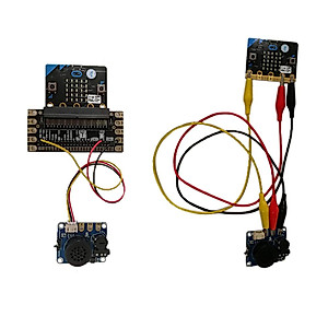 Stemedu for Microbit Speaker Expansion Module - Volume Adjustment - Onboard Hi-Fi chip with Earphone Jack - Makes Your Micro:bit Become a Music Player