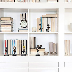 DATCH Anime Figures 6pcs Japanese Anime Figure Set Home Office Desktop Decoration Action Figures Toy Gift for Anime Fans