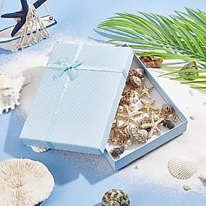 PH PandaHall 3 in 1 Mermaid Jewelry Set Sea Shell Starfish Jewelry Pearl Bib Statement Chunky Mermaid Tail Necklace Bracelets Shell Earrings Summer Mermaid Costume Jewelry for Women Valentine (Gold)