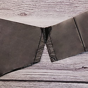 Mini Skater 100 Counts 5 Rolls Medium Trash Bags Garbage Bags Extra Strong Thicken Plastic Trash Bag Can Bin Liners Wastebasket for Bathroom Bedroom Home Kitchen Office Garden (Black)