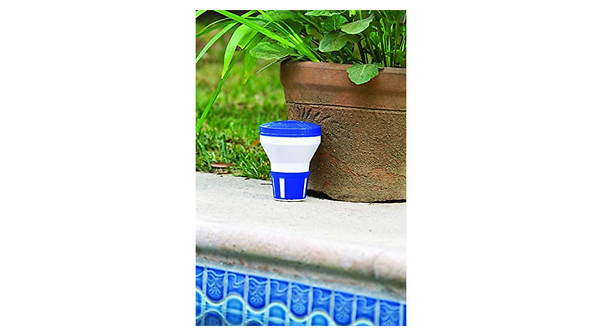 Poolmaster Floating Chlorine Dispenser for Clean Pools