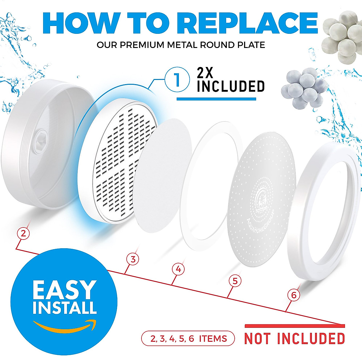 AquaHomeGroup Vitamin C + E +A Replacement Cartridge