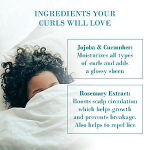 Original Sprout Curl Calmer, Moisturize and Define Curls, Anti-Frizz Styling Cream for All Hair Types, 4 oz. Bottle