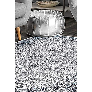 nuLOOM Transitional Persian Delores Area Rug, 4x6, Blue
