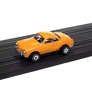 Auto World Thunderjet R34 1963 Karmann GHIA (Orange) HO Scale Slot Car