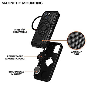 Rokform - iPhone 13 Mini Rugged Case + Pro Series Bike Phone Mount