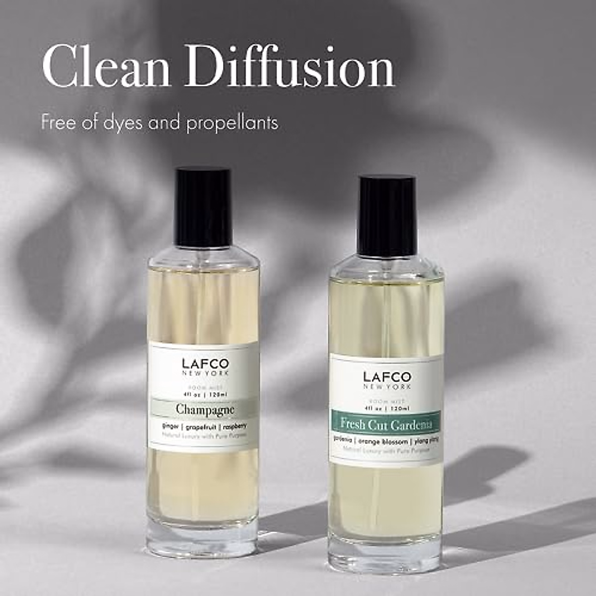 LAFCO Home Fragrance Mist, Fresh Cut Gardenia, 4 Fl oz.