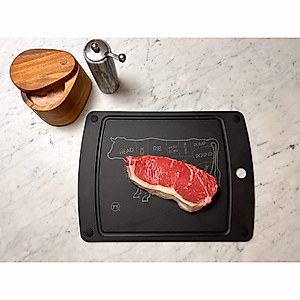 Outset Cow Grill Cutting Board, 10.8” x 14.5” x 0.2”