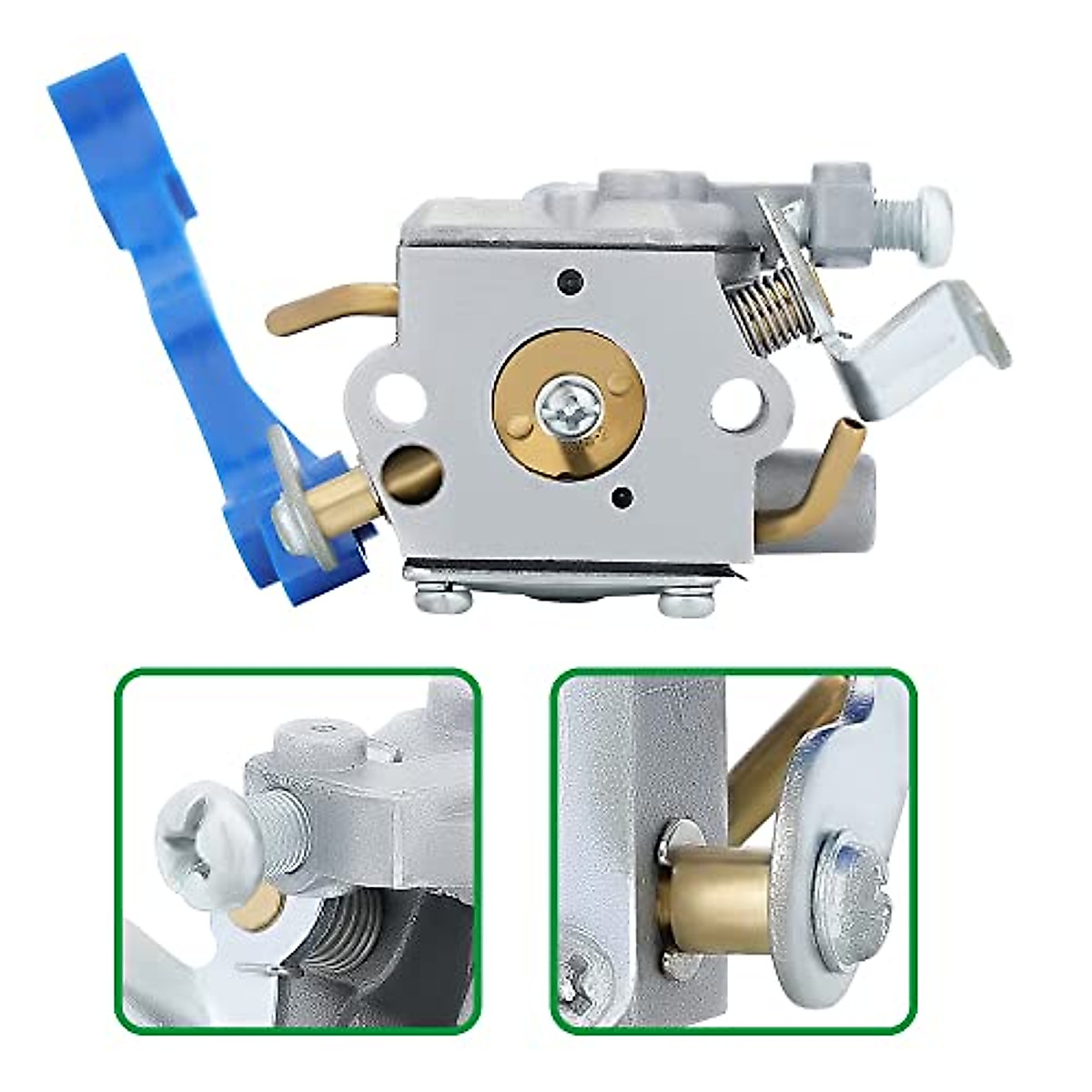 Milttor 590460102 545081811 Carburetor for Husqvarna 125B 125BX 125BVX 28CC Handheld Leaf Blower Zama C1Q-W37 Carb 545112101 581798001